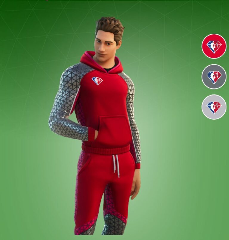 Fortnite NBA 75 Fit Skin - Character, PNG, Images - Pro Game Guides