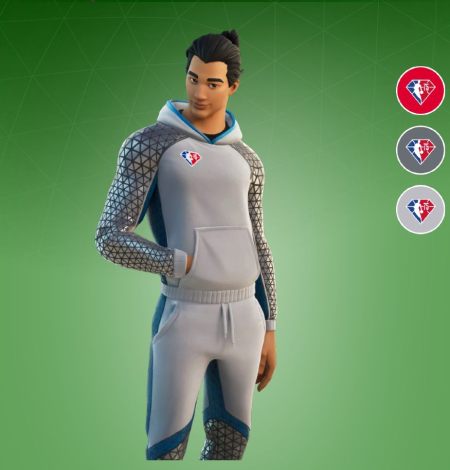 Fortnite NBA 75 Fit Skin - Character, PNG, Images - Pro Game Guides