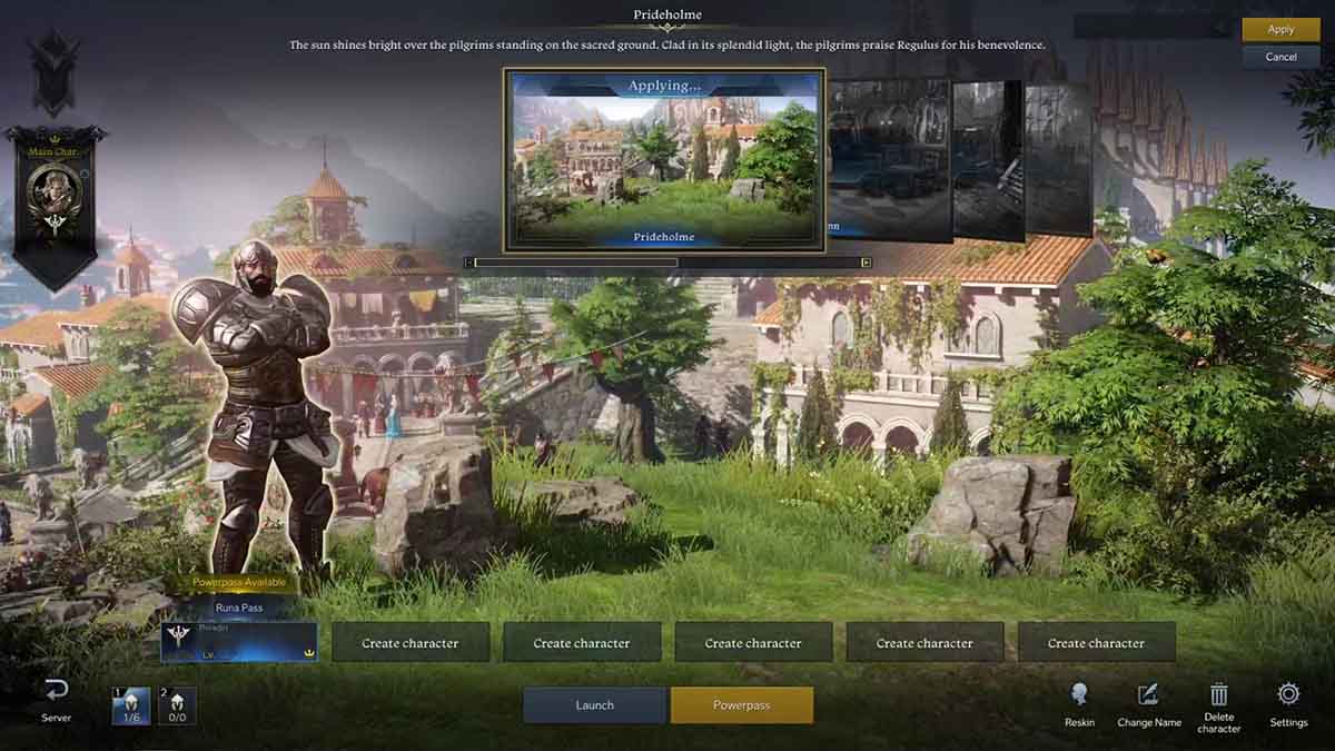 How to unlock character select screen backgrounds in Lost Ark | Pro ...