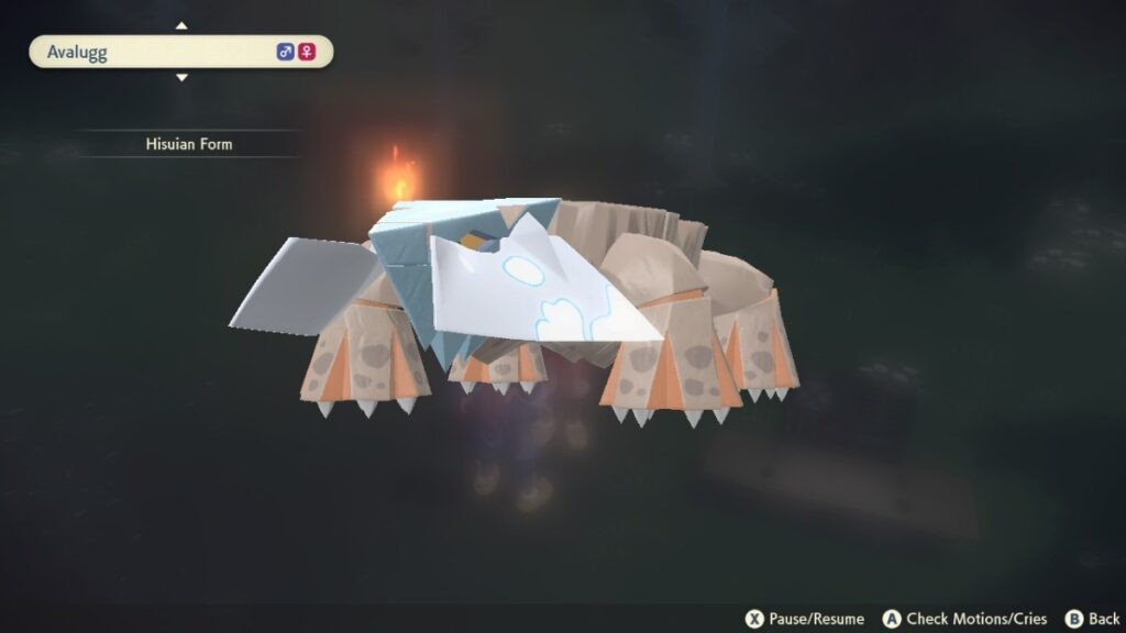 Best moves for Hisuian Avalugg in Pokémon Legends: Arceus - Pro Game Guides