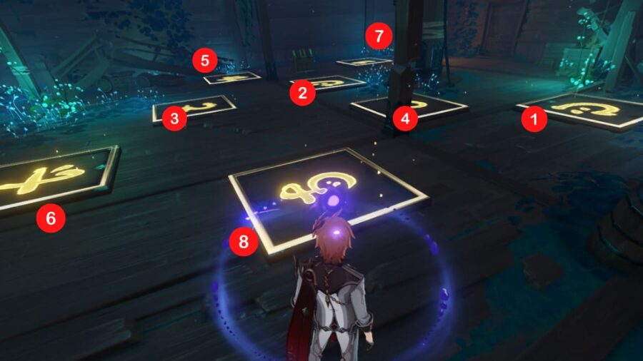 How to complete the "Seiraimaru" Boat Memory Tile puzzles in Genshin ...