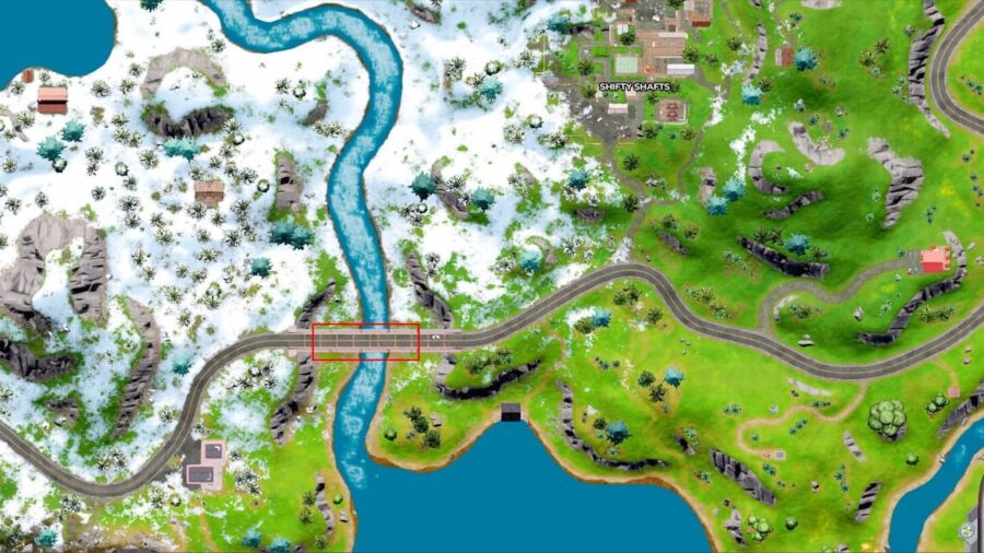 Where to cross Behemoth Bridge in a vehicle in Fortnite - Pro Game Guides