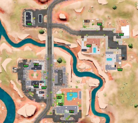 Where to open Produce Boxes at Condo Canyon or Sleepy Sound in Fortnite ...