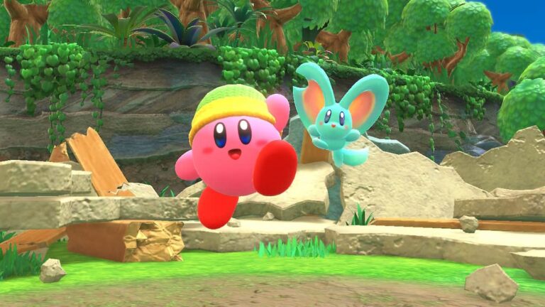 How many players can play multiplayer in Kirby and the Forgotten Land ...