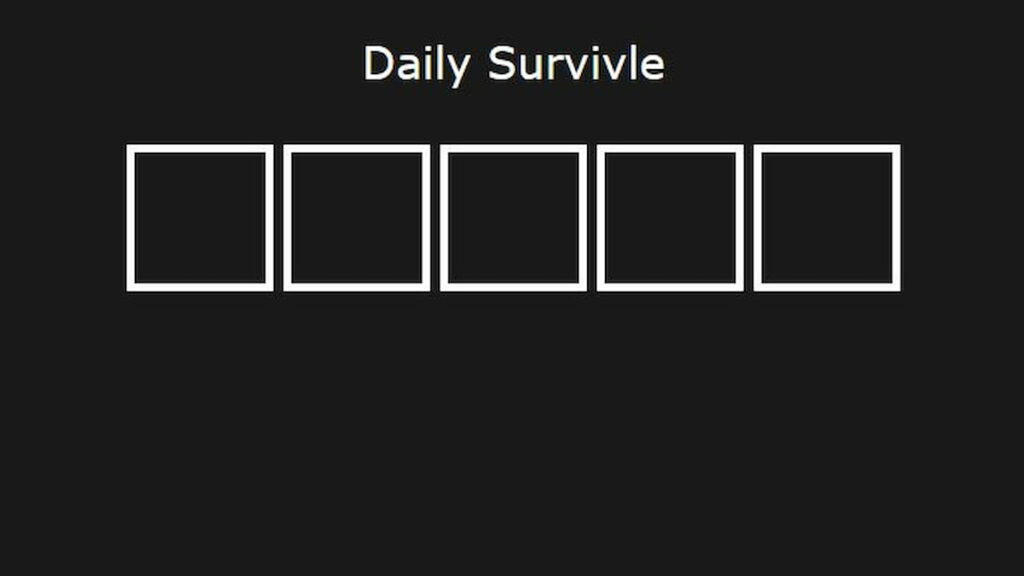 what-is-survivle-a-reverse-wordle-game-pro-game-guides