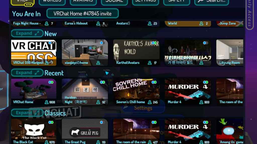 Cool worlds to explore in VR Chat | Pro Game Guides