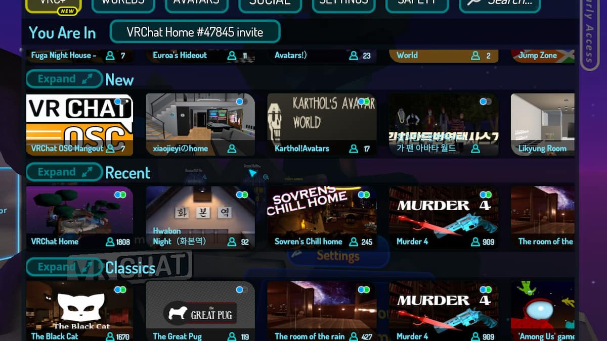 Cool worlds to explore in VR Chat | Pro Game Guides