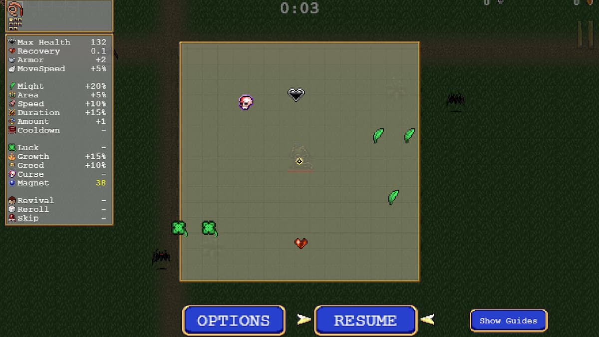 What is the Hollow Heart in Vampire Survivors and how to get it - Pro ...