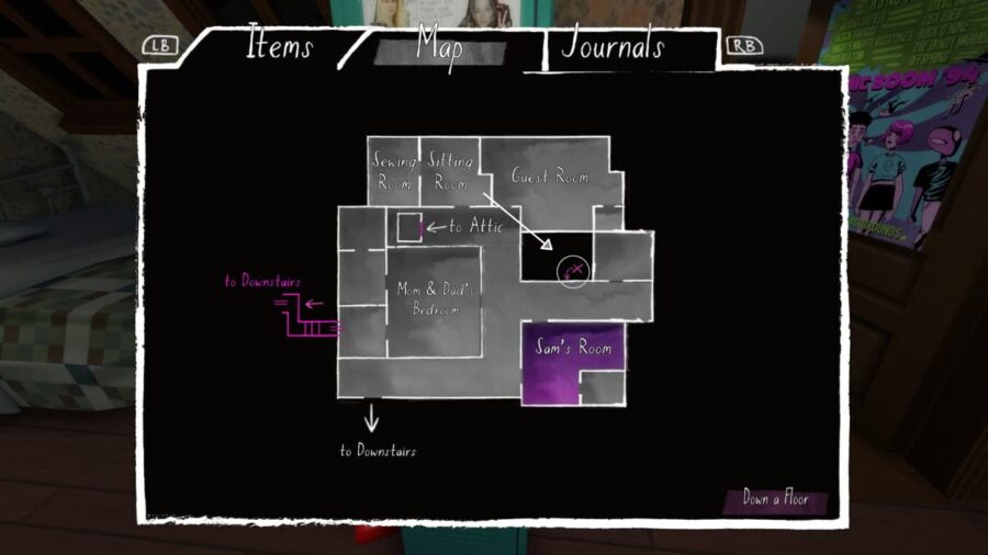 Where to find Sam's locker combination in Gone Home - Pro Game Guides