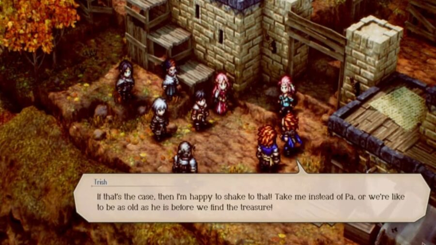 How to recruit Trish in Triangle Strategy - Pro Game Guides