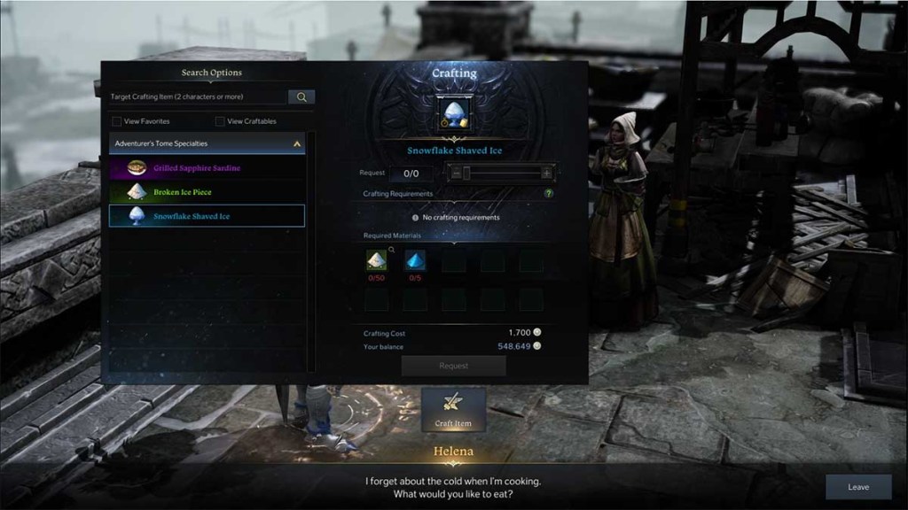 Where to find Shushire Snowflake Shaved Ice in Lost Ark | Pro Game Guides