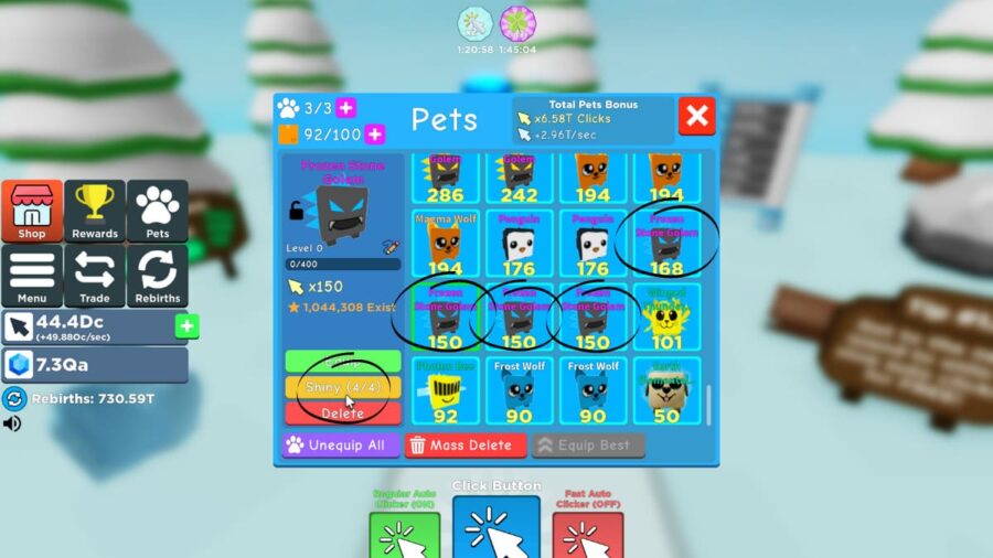 How to make Golden pets in Roblox Clicker Simulator - Pro Game Guides