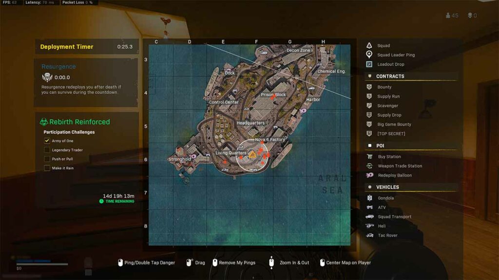 All Weapon Blueprint Locations on Rebirth Island in Call of Duty ...