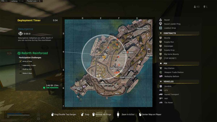 All Weapon Blueprint Locations on Rebirth Island in Call of Duty ...