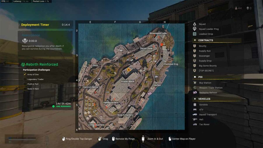 All Weapon Blueprint Locations on Rebirth Island in Call of Duty ...