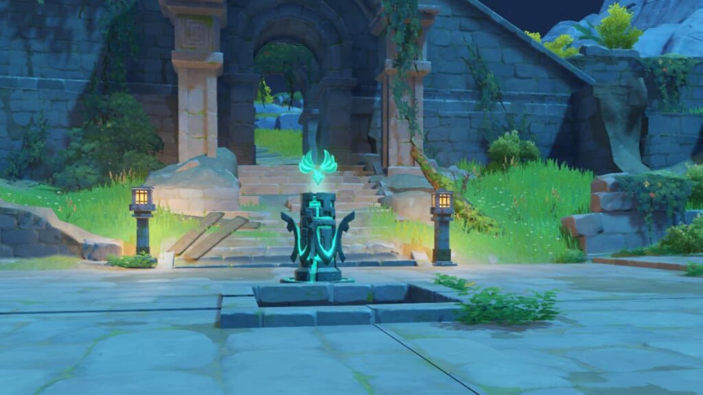 How to solve the Anemo Monument puzzle south of the Guili Plains in ...