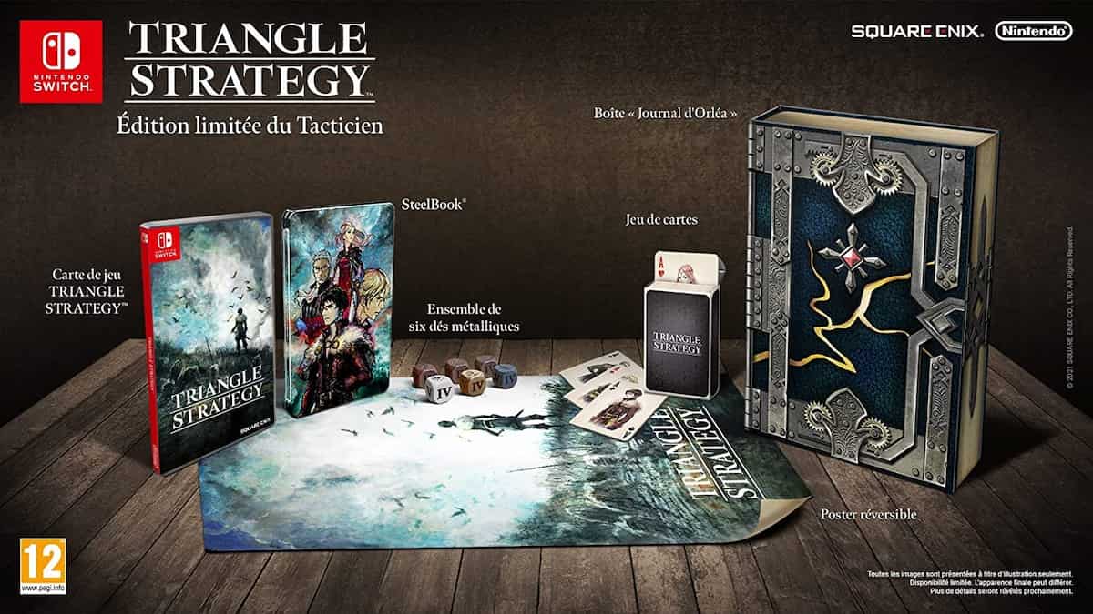 Everything you get with the Tactician’s Limited Edition of Triangle ...