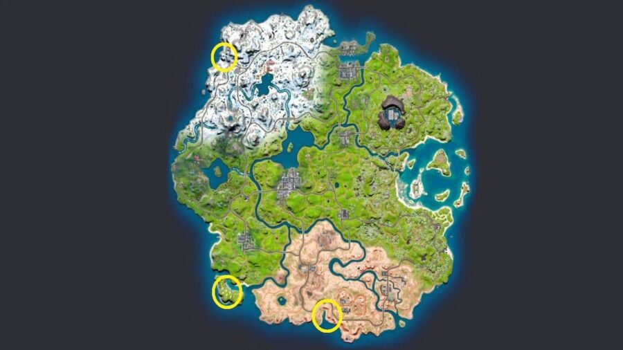 Where to gather metal at Wreck Ravine, Windbreakers, or Rustaway Shores ...