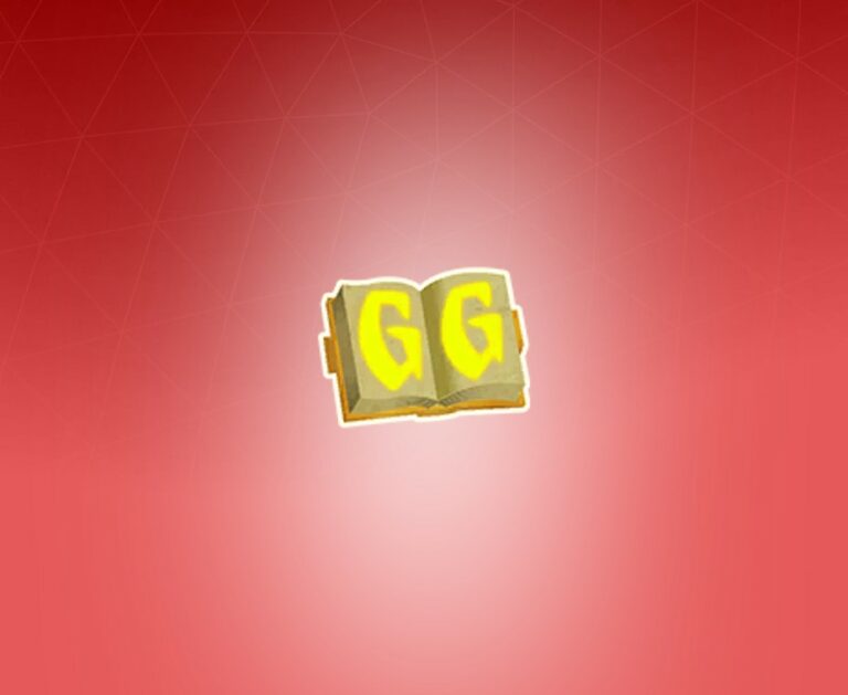 Fortnite Book of the GG Emoticon - Pro Game Guides