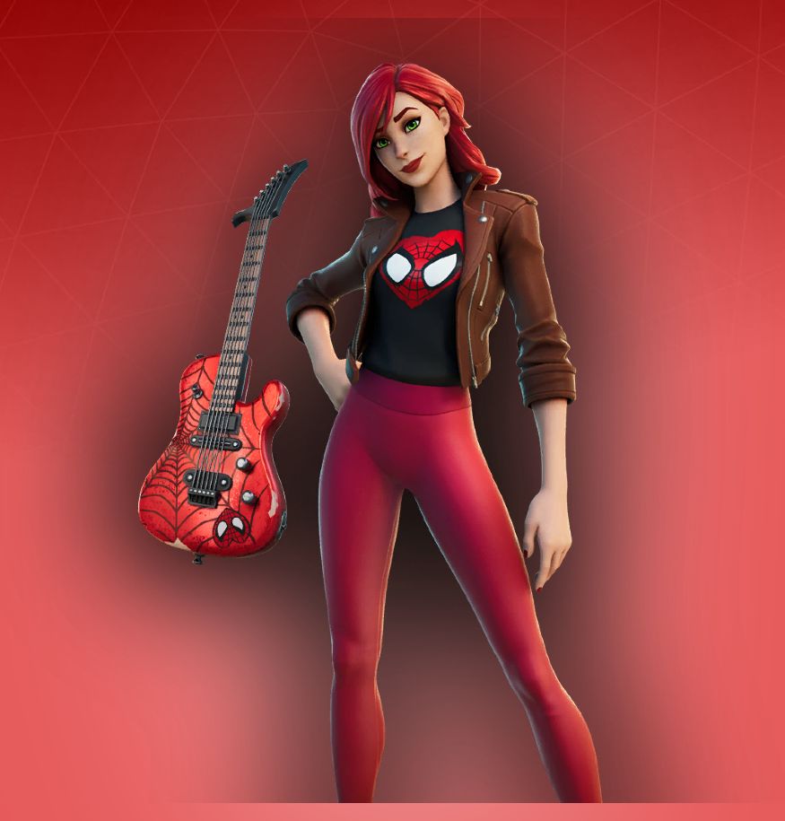 Fortnite Mary Jane Watson Skin - Character, PNG, Images - Pro Game Guides