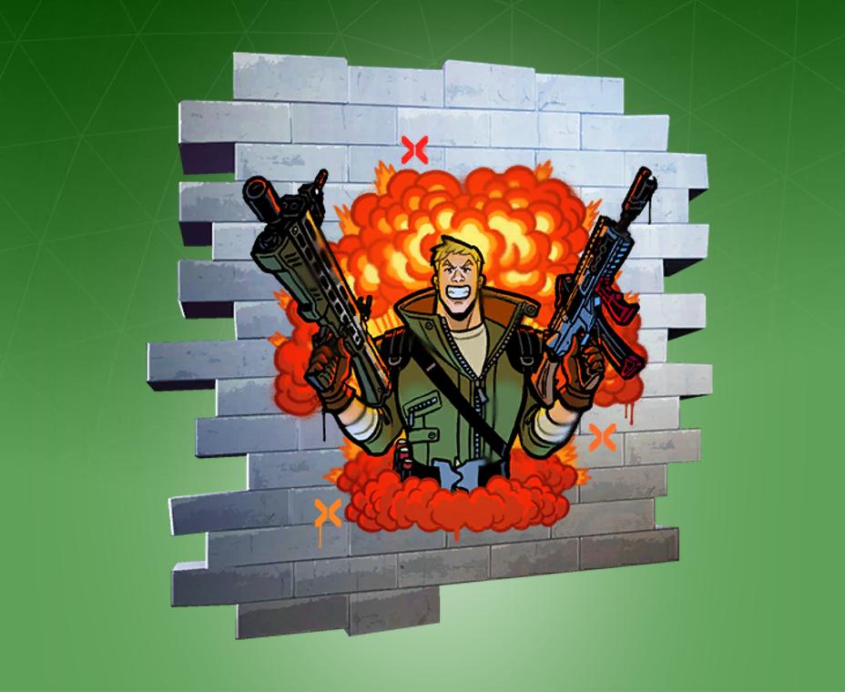 Fortnite Jones in Action Spray - Pro Game Guides