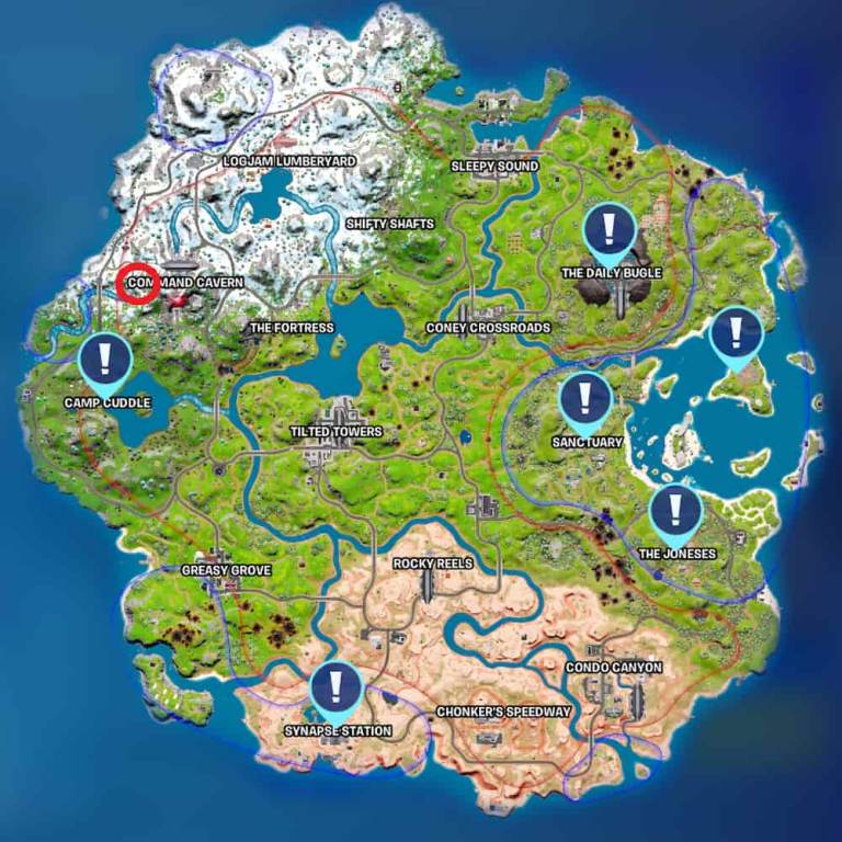 All Fortnite Chapter 3 Season 2 Week 2 Season Quests - Cheat Sheet and ...