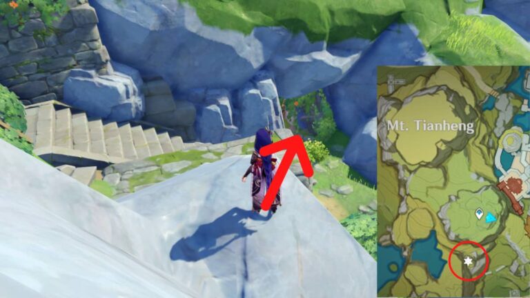 Genshin Impact - Where to find the 2 hidden Geoculus near Mt. Tianheng ...