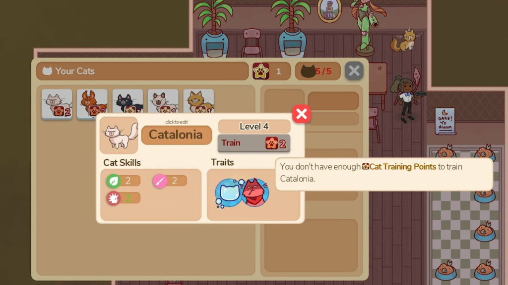 How to train cats and staff in Cat Cafe Manager - Pro Game Guides