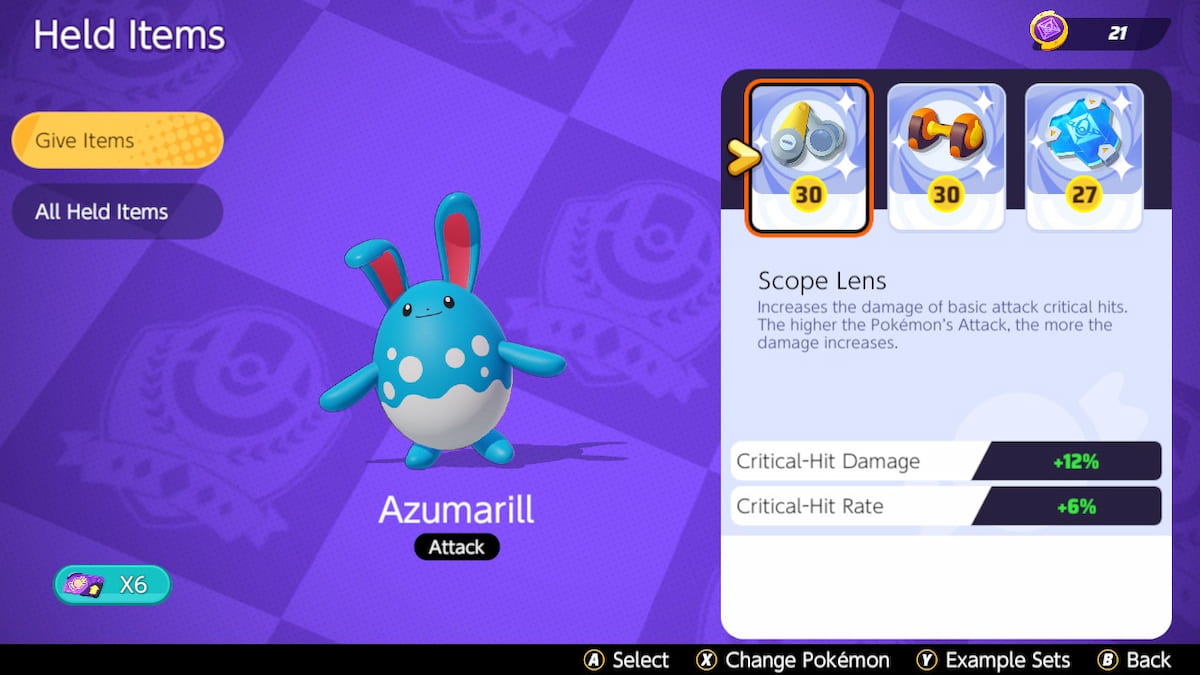 Best Azumarill Builds in Pokémon Unite | Pro Game Guides