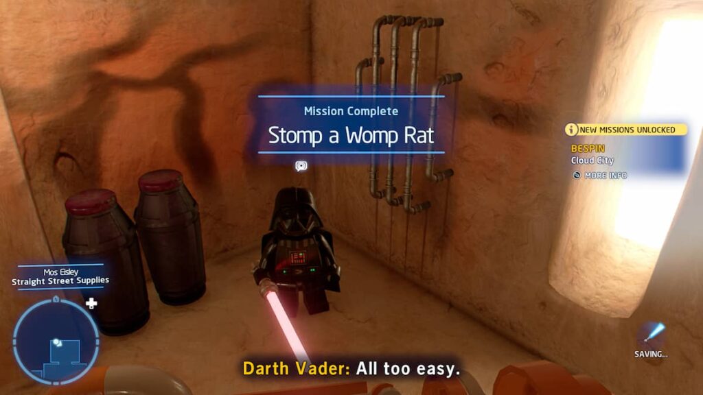 How to solve Stomp a Womp Rat puzzle in LEGO Star Wars Skywalker Saga ...