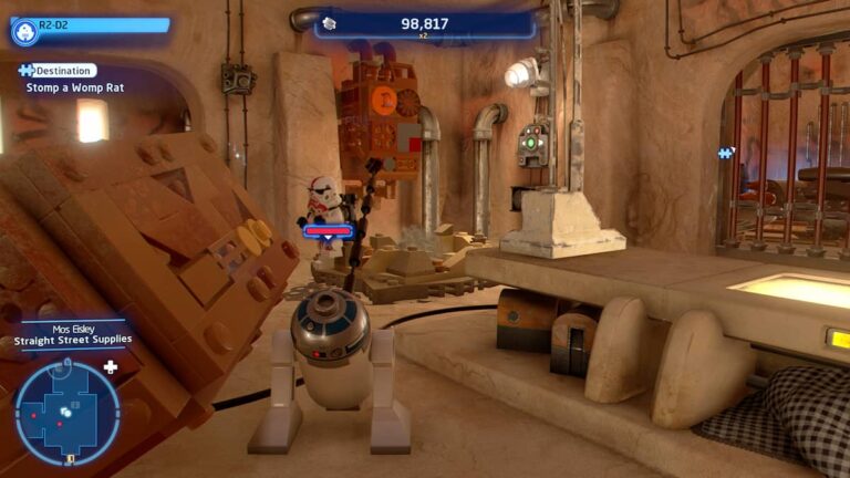 How to solve Stomp a Womp Rat puzzle in LEGO Star Wars Skywalker Saga ...