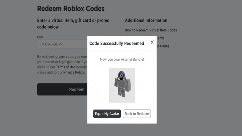 How to get the Virtual Nomad (Arsenal) Bundle in Roblox - Pro Game Guides