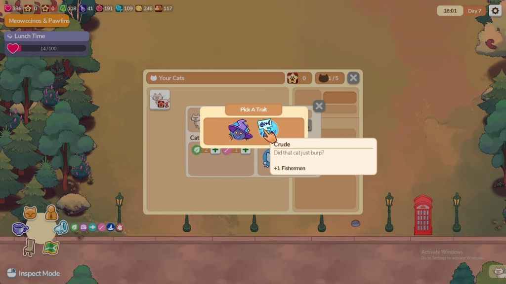 All Cat Traits in Cat Cafe Manager, explained | Pro Game Guides