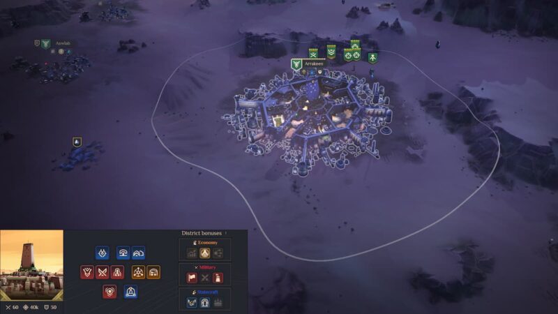 What are Statecraft, Military, and Economy buildings in Dune Spice Wars ...