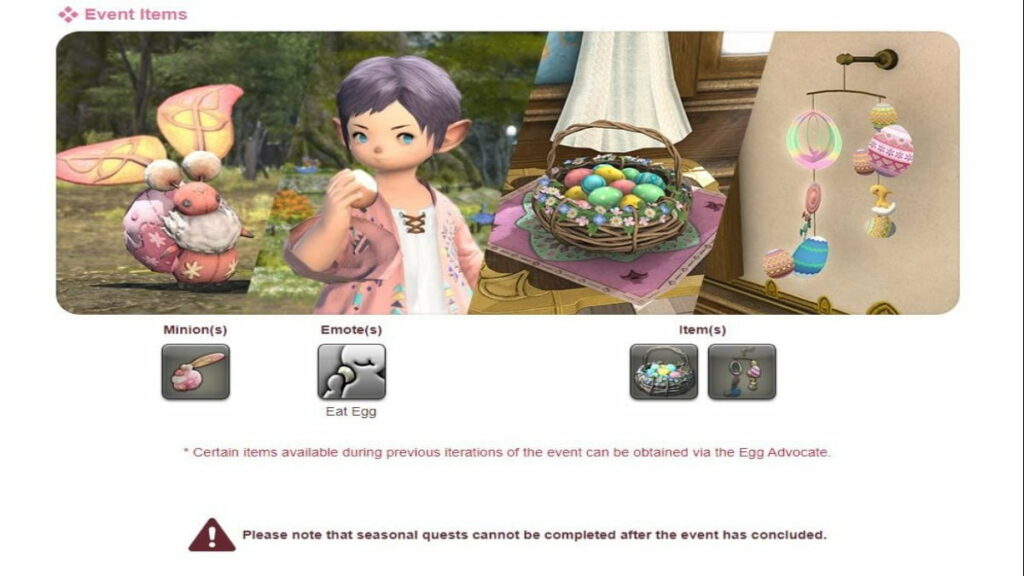 Final Fantasy XIV 2022 Hatching Tide Event Guide - Pro Game Guides