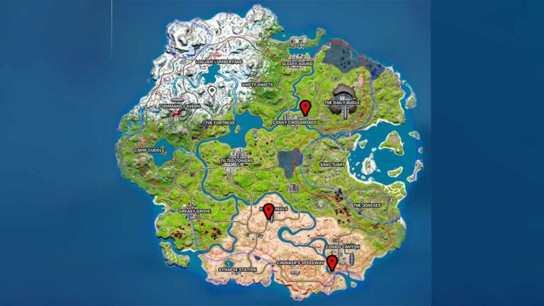 Where to destroy road barriers using the Cow Catcher or Battle Bus in ...