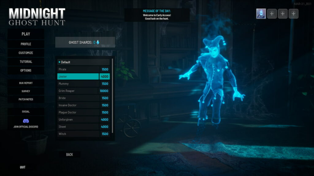 All ghost skins in Midnight Ghost Hunt - Pro Game Guides