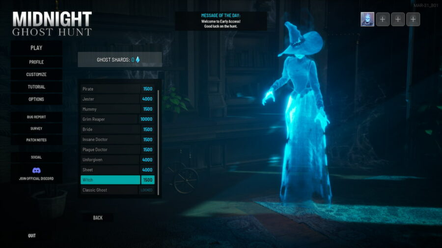 All ghost skins in Midnight Ghost Hunt - Pro Game Guides