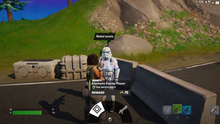 How to complete a bounty from a Stormtrooper in Fortnite - Pro Game Guides