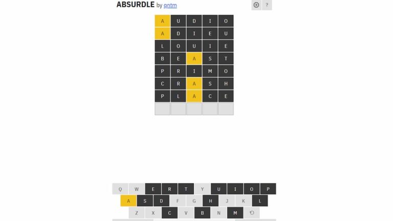What Is The Best Absurdle Guess? - Pro Game Guides