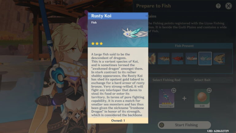 Where to find Rusty Koi in Genshin Impact - Pro Game Guides