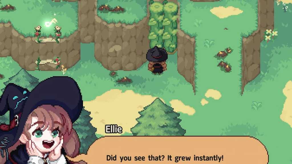 How to make the Withered Beansprout grow in Little Witch in the Woods ...