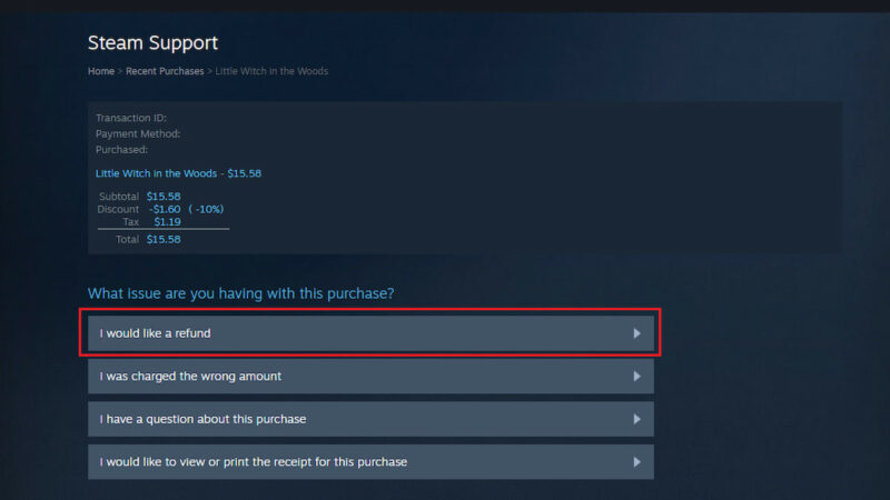 How to refund a game on Steam - Pro Game Guides