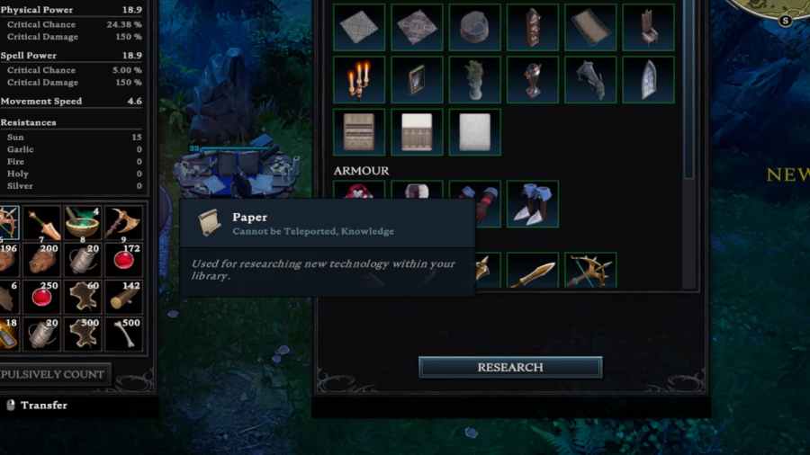 Where to find Paper in V Rising | Pro Game Guides