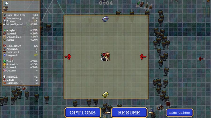 How to Evolve the Laurel into the Crimson Shroud in Vampire Survivors ...