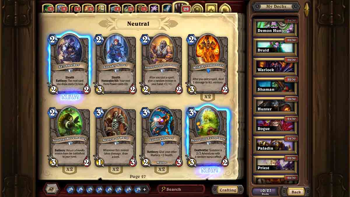 How to upgrade cards to gold in Hearthstone | Pro Game Guides