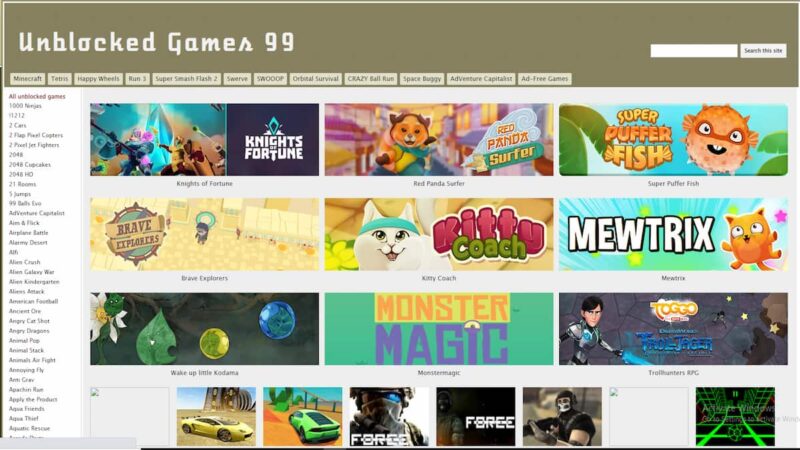 Best websites for Unblocked Games - Pro Game Guides