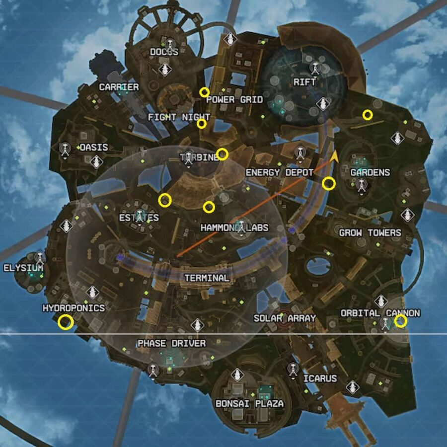 Best rat spots on Olympus Battle Royale map in Apex Legends - Pro Game Guides