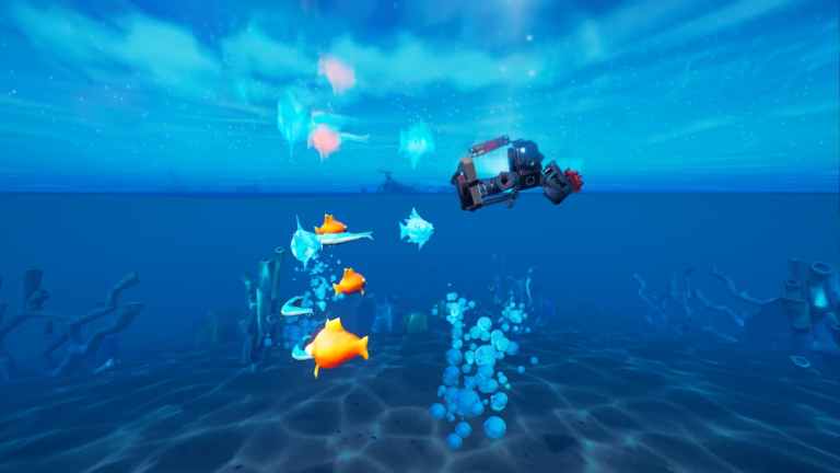 How to collect Mech Parts from fishing holes in Fortnite | Pro Game Guides