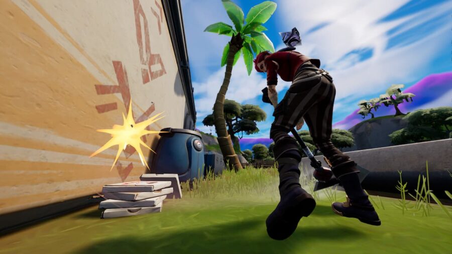 How to destroy trash laying around Sanctuary in Fortnite - Pro Game Guides